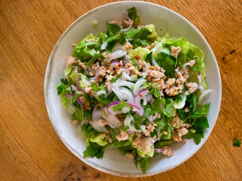 Chicken Salad with Avocado Dressing - e-Retete