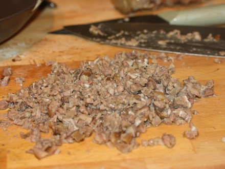 Cap de porc in crusta crocanta
