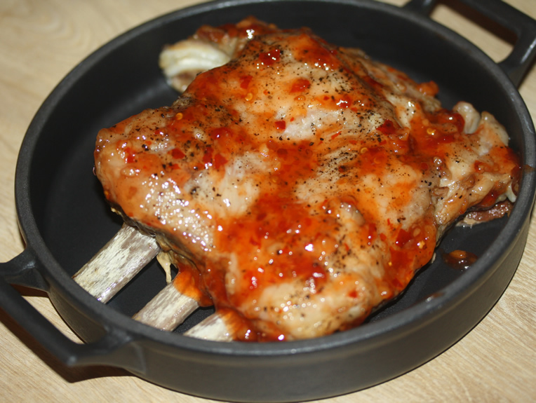 Costite de porc la cuptor