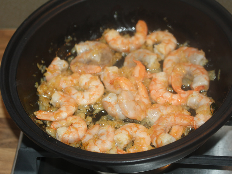 Orez indian cu creveti